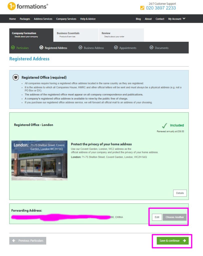 1stFormations英国公司注册 费用仅需25英磅 手把手保姆级教程-日记男孩的博客